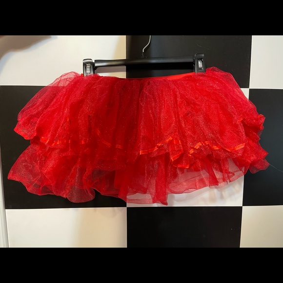 Skirts | Red Tutu Costume | Poshmark